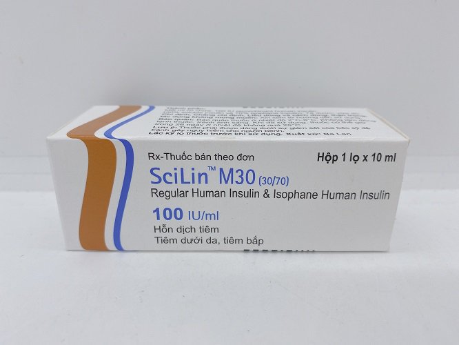 SCILIN M30 Insulin Human / Soluble Insulin / Isophane Insulin 30% / 70% ...