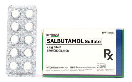 ACTIMED Salbutamol Sulfate 2mg Tablet 1's price in the Philippines ...