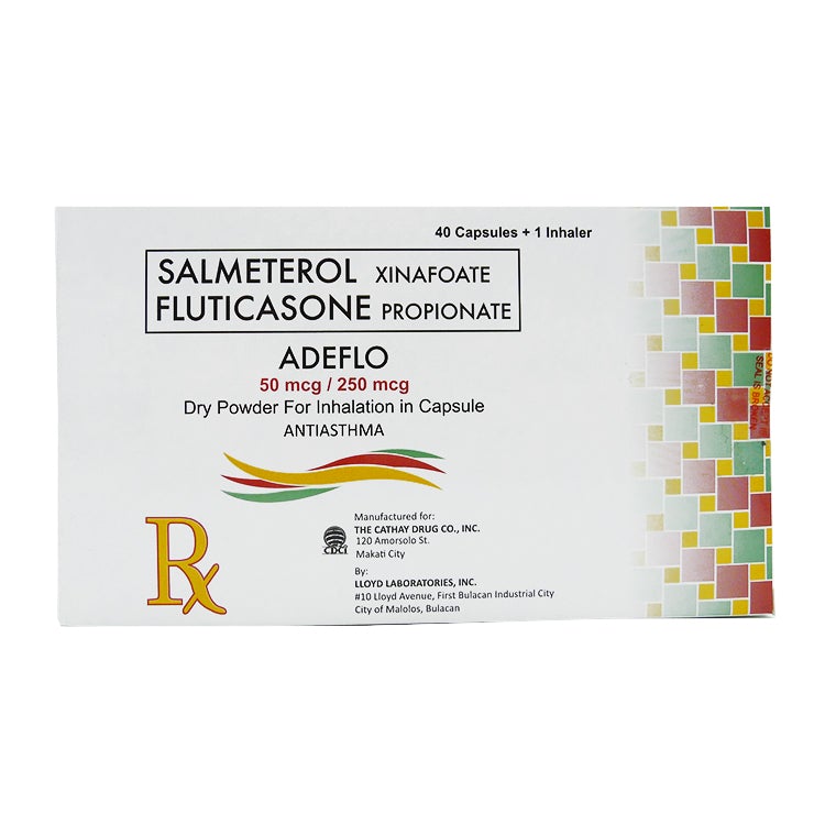 ADEFLO Salmeterol Xinafoate / Fluticasone Propionate 50mcg / 250mcg Dry ...