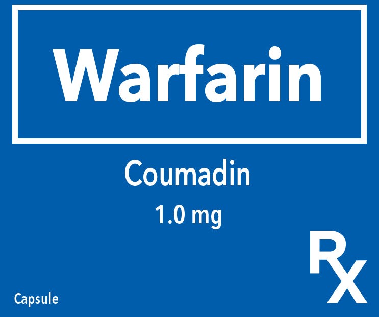 COUMADIN Warfarin Sodium 1mg Tablet 100's price in the Philippines ...