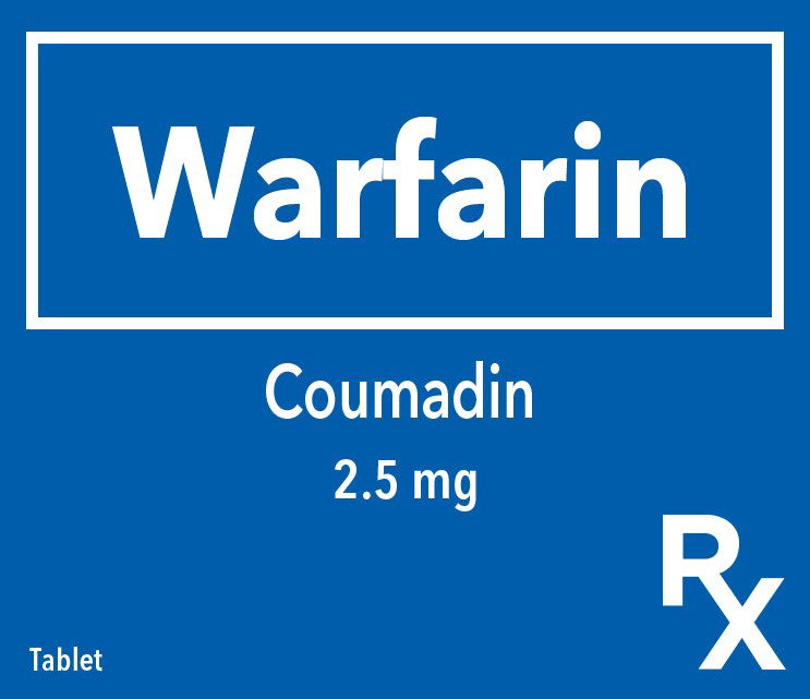 COUMADIN Warfarin Sodium 2.5mg Tablet 100's price in the Philippines ...