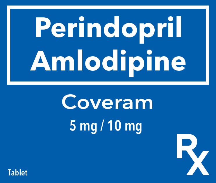 COVERAM Perindopril / Amlodipine 5mg / 10mg Tablet 30's price in the ...