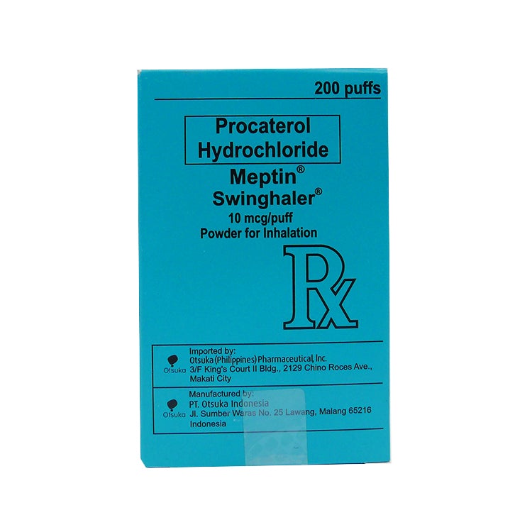 MEPTIN SWINGHALER Procaterol Hydrochloride 10mcg / puff Powder for ...