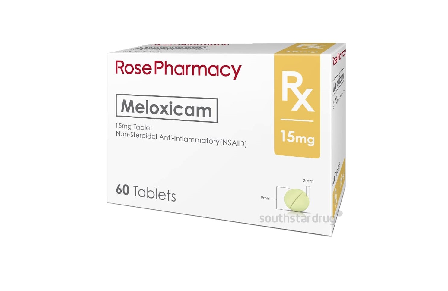 ROSE PHARMACY Meloxicam 15mg Tablet 60's price in the Philippines ...