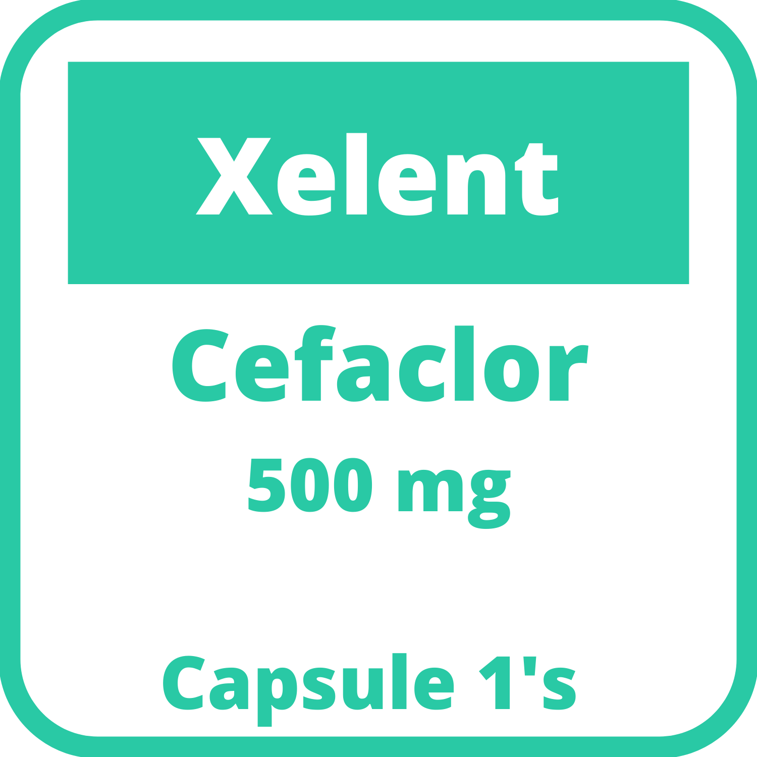 XELENT Cefaclor 500mg Capsule 1's price in the Philippines | MedsGo ...