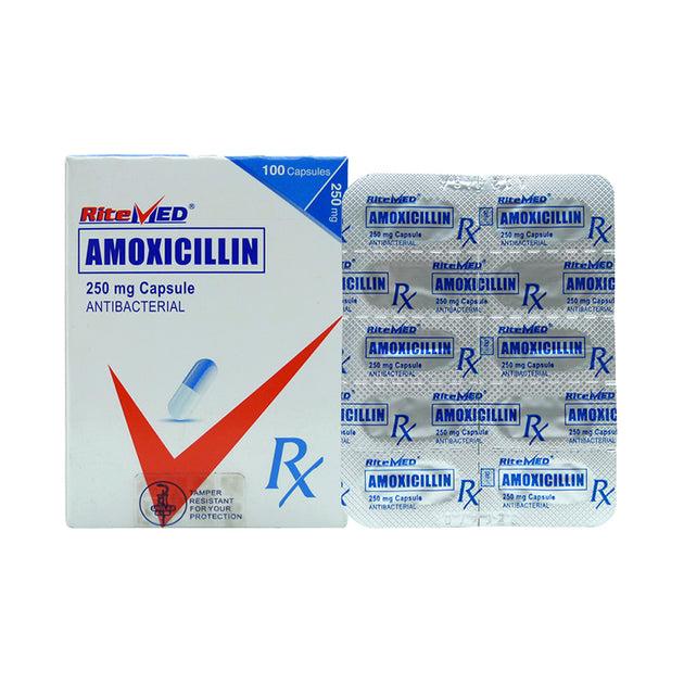 RITEMED Amoxicillin 250mg Capsule 100's price in the Philippines ...