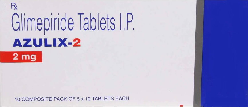 AZULIX Glimepiride 2mg Tablet 100's price in the Philippines | MedsGo ...