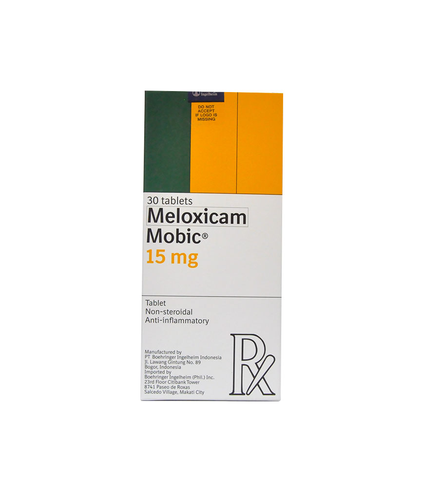 MOBIC Meloxicam 15mg Tablet 30's price in the Philippines | MedsGo Pharmacy