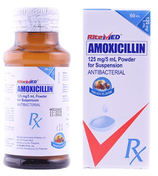 RITEMED Amoxicillin 125mg / 5mL Powder for Suspension 60mL Fruity price ...