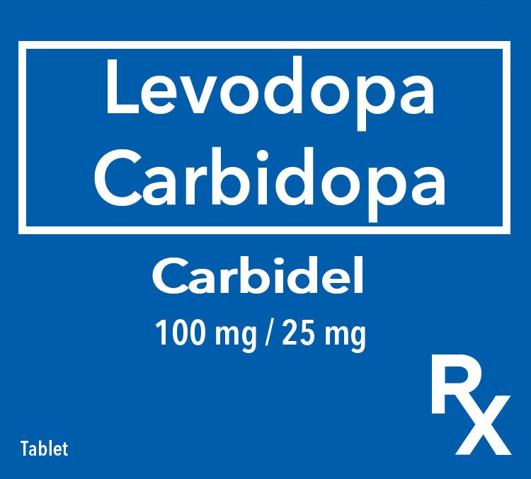 CARBIDEL Levodopa / Carbidopa 100mg / 25mg Tablet 100's price in the ...
