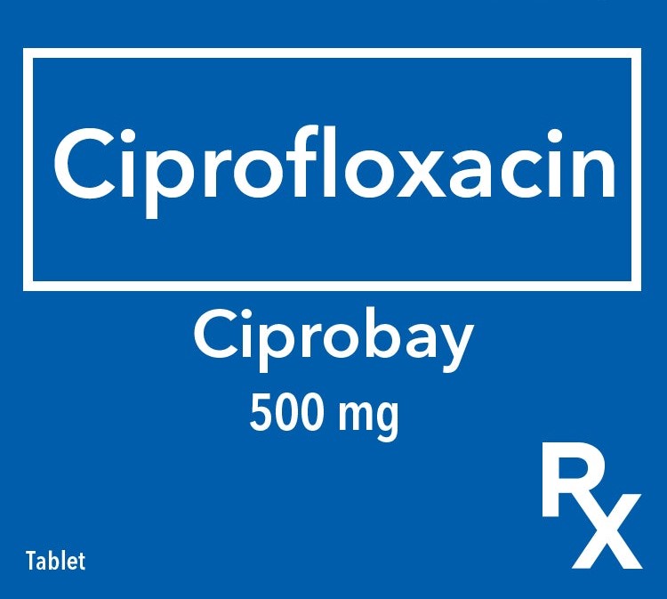 CIPROBAY Ciprofloxacin Hydrochloride 500mg Film-Coated Tablet 10's ...
