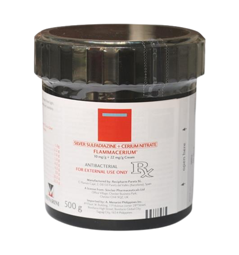 FLAMMACERIUM Silver Sulfadiazine / Cerium Nitrate 10 mg / 22 mg per g ...
