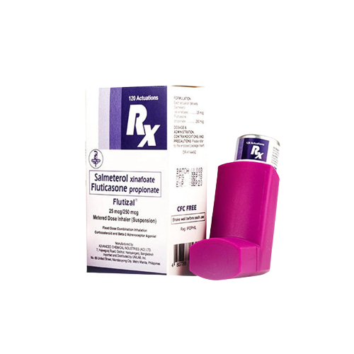 FLUTIZAL Salmeterol Xinafoate / Fluticasone Propionate 25mcg / 125 mcg ...