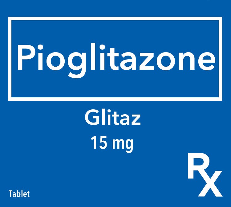 GLITAZ Pioglitazone Hydrochloride 15mg Tablet 100's price in the ...