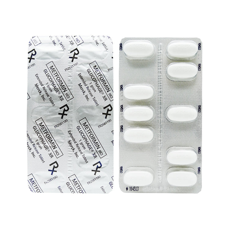 GLUCOPHAGE Metformin Hydrochloride 1g Tablet 60's price in the ...