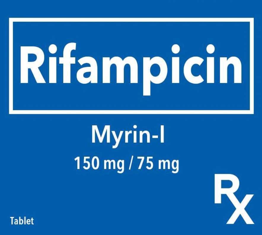 MYRIN I Rifampicin / Isoniazid 150mg / 75mg Film-Coated Tablet 28's ...