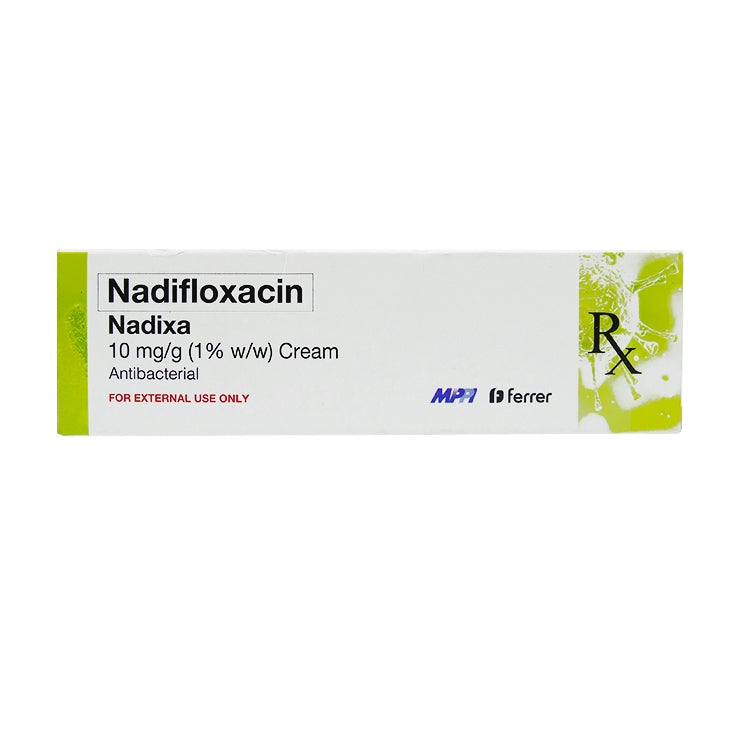 NADIXA Nadifloxacin 1mg / mL (1.0%) Cream 25g price in the Philippines ...
