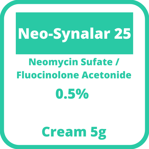 NEO-SYNALAR 25 Fluocinolone Acetonide/ Neomycin Sulfate 25mcg / 5mg per ...