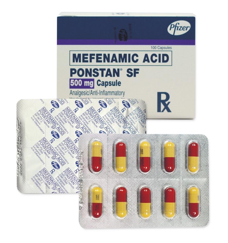 PONSTAN SF Mefenamic Acid 500mg Capsule 100's price in the Philippines ...
