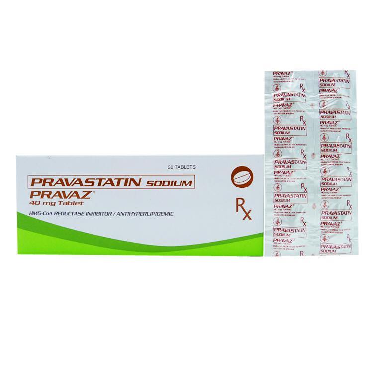 PRAVAZ Pravastatin Sodium 40mg Tablet 30's price in the Philippines ...