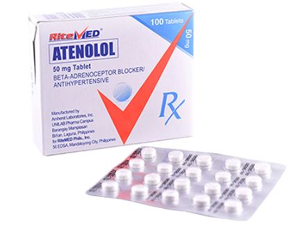 RITEMED Atenolol 50mg Tablet 100's price in the Philippines | MedsGo ...