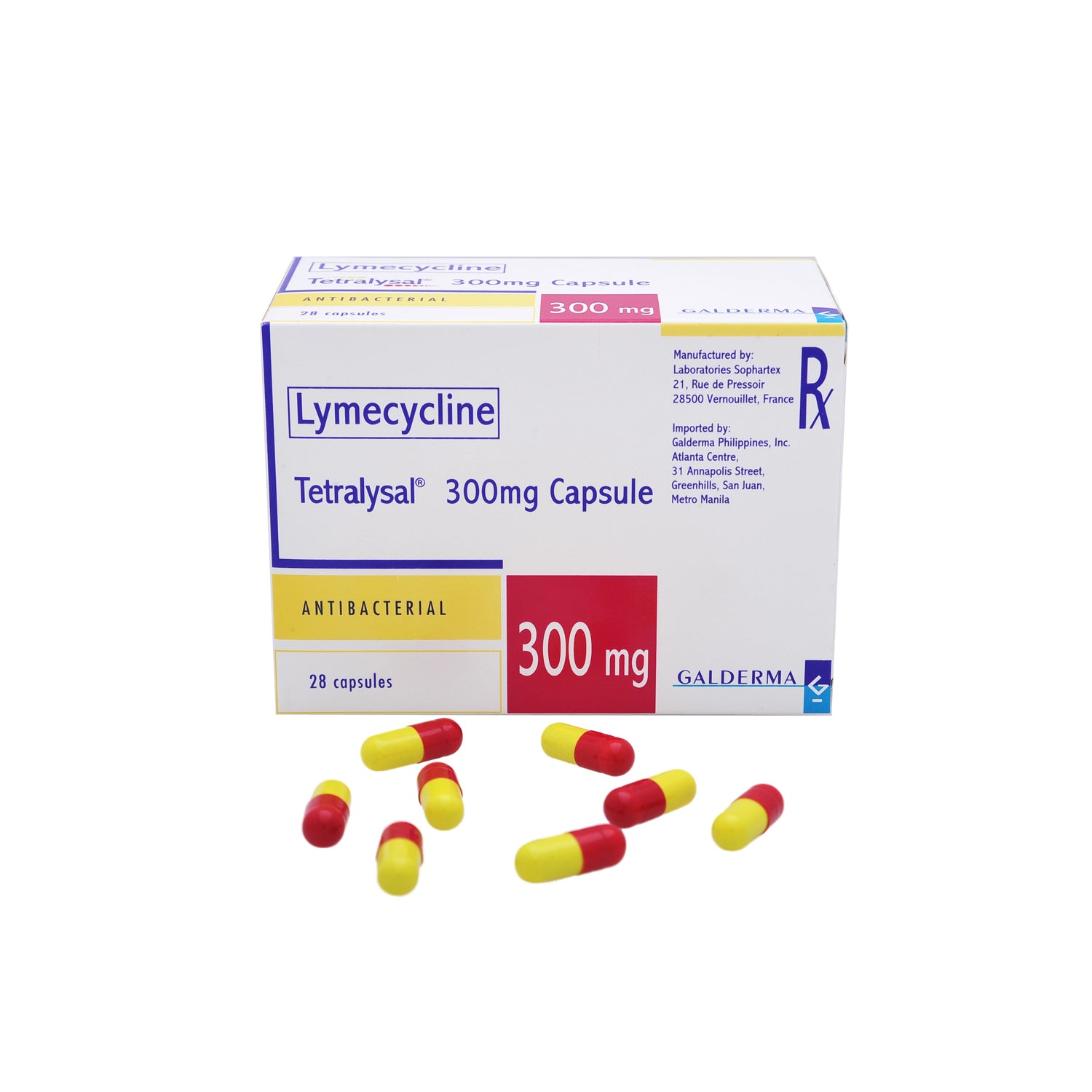 TETRALYSAL Lymecycline 300mg Capsule 28's price in the Philippines ...