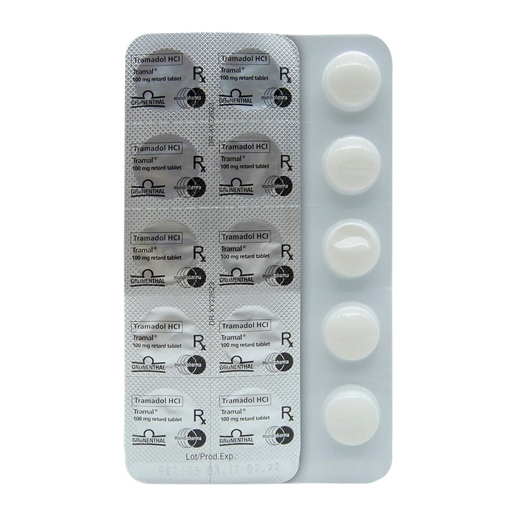 TRAMAL Tramadol Hydrochloride 100mg Retard Tablet 30's price in the ...