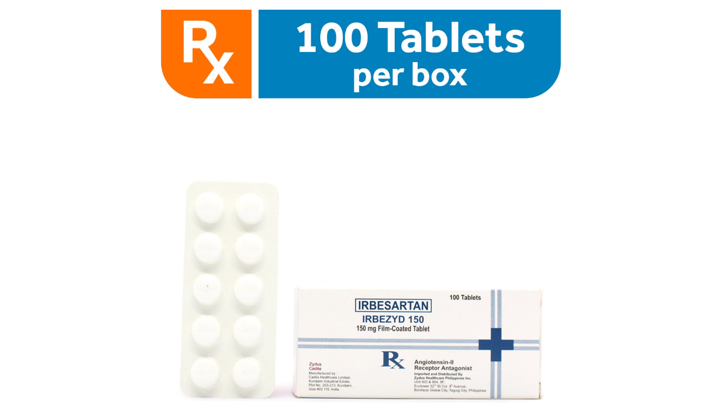 IRBEZYD 150 Irbesartan 150mg Film-Coated Tablet 100's price in the ...