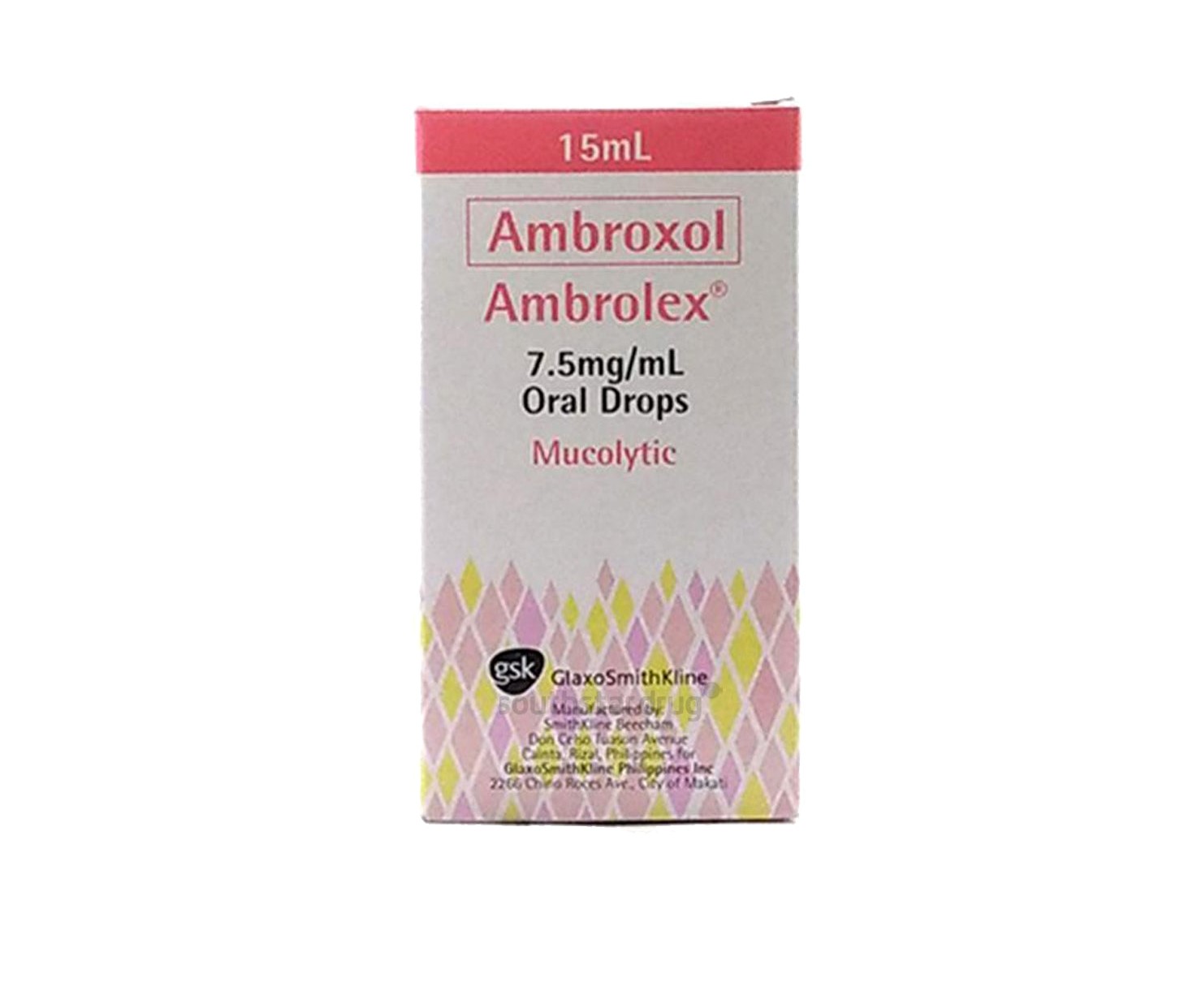 AMBROLEX Ambroxol Hydrochloride 7.5mg / mL Oral Drops 15mL price in the ...