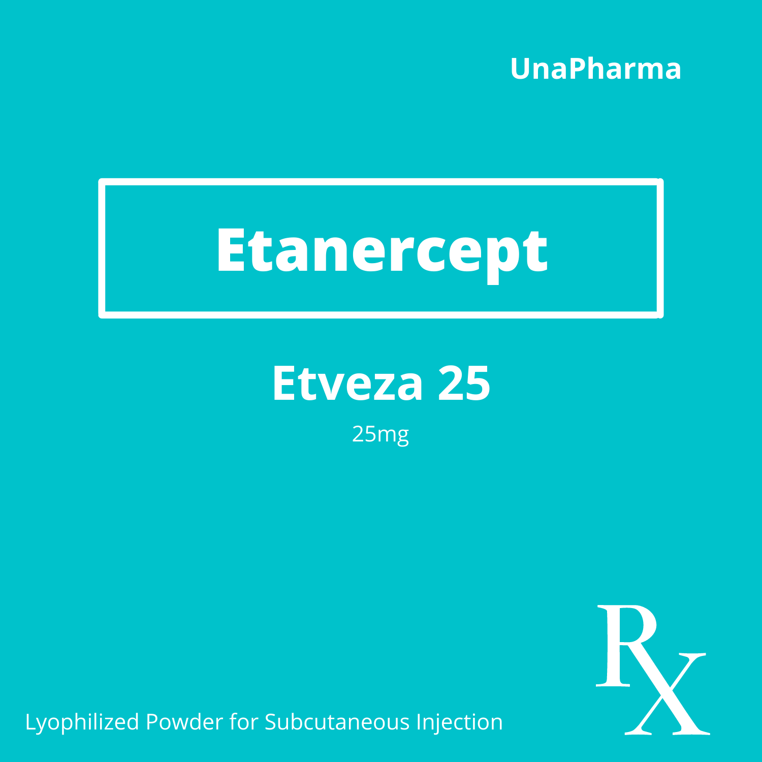 ETVEZA 25 Etanercept 25mg Lyophilized Powder for SC Injection 2mL 1's ...