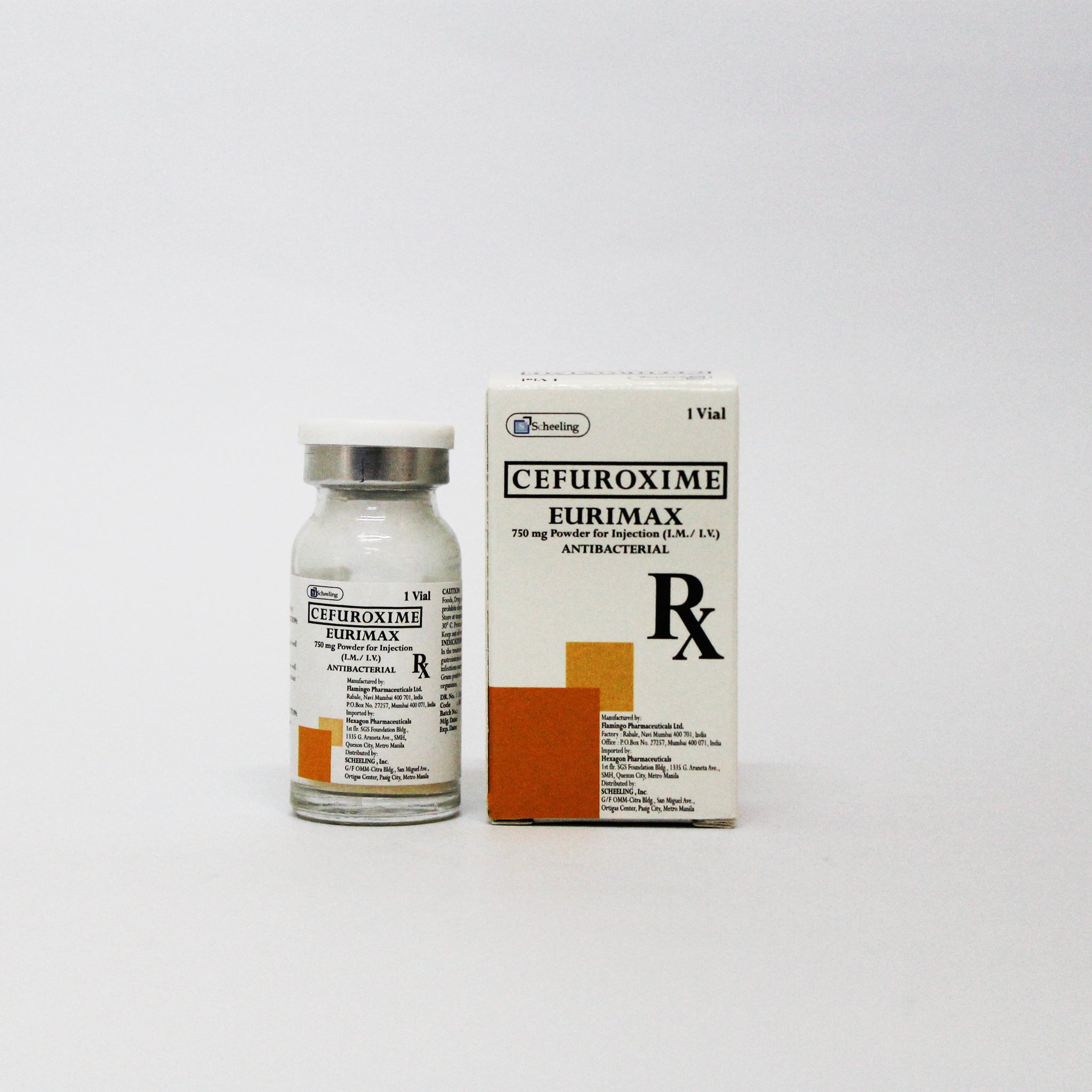 EURIMAX Cefuroxime Axetil 750mg Powder for Injection 10's price in the ...