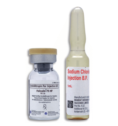 FOLICULIN-75 HP Urofollitropin 75IU Lyophilized Powder for Injection ...