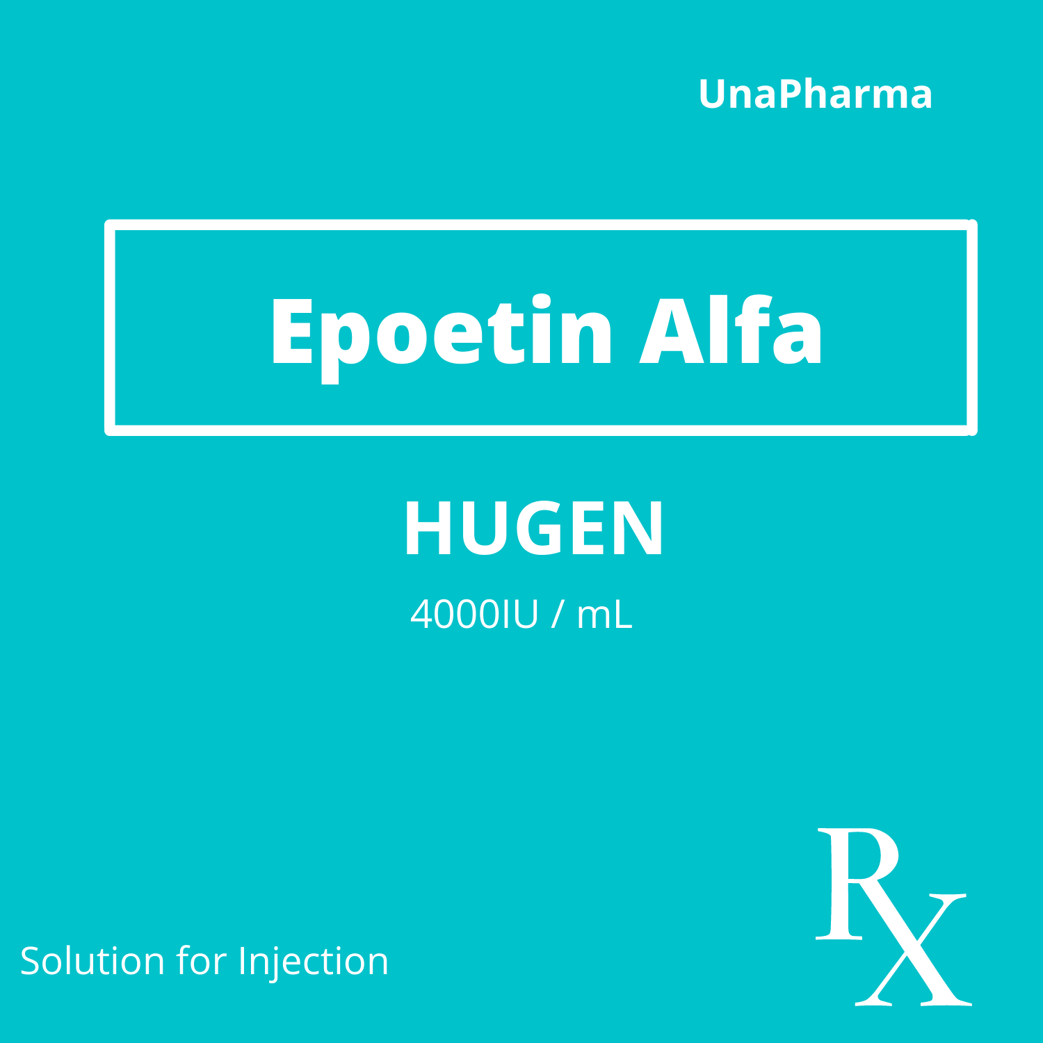 HUGEN Epoetin Alfa 4000IU / mL Solution for IM/SC Injection 4mL 1's ...