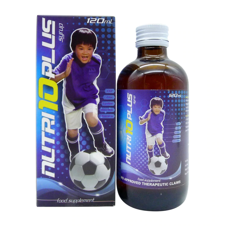 NUTRI 10 Plus CGF (Chlorella Growth Factor) / Zinc / Taurine / Lysine ...