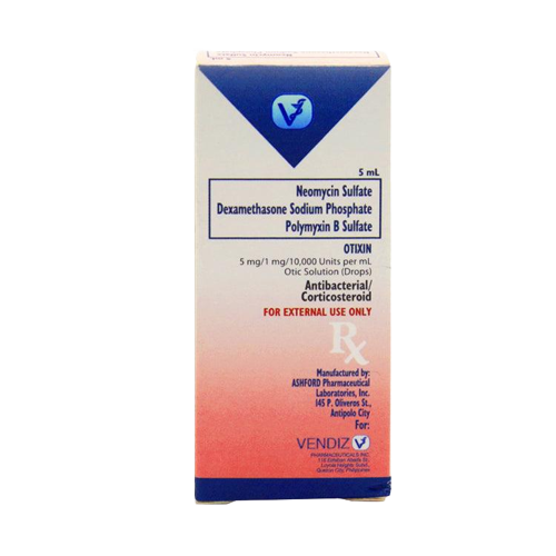 OTIXIN Neomycin Sulfate / Dexamethasone Sodium Phosphate / Polymyxin B ...