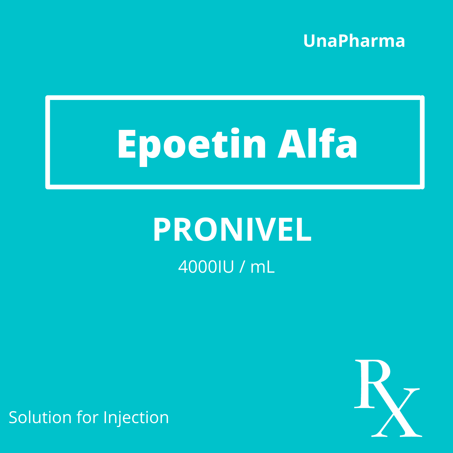 PRONIVEL Epoetin Alfa 4000IU / mL Solution for IM/SC Injection 1's ...