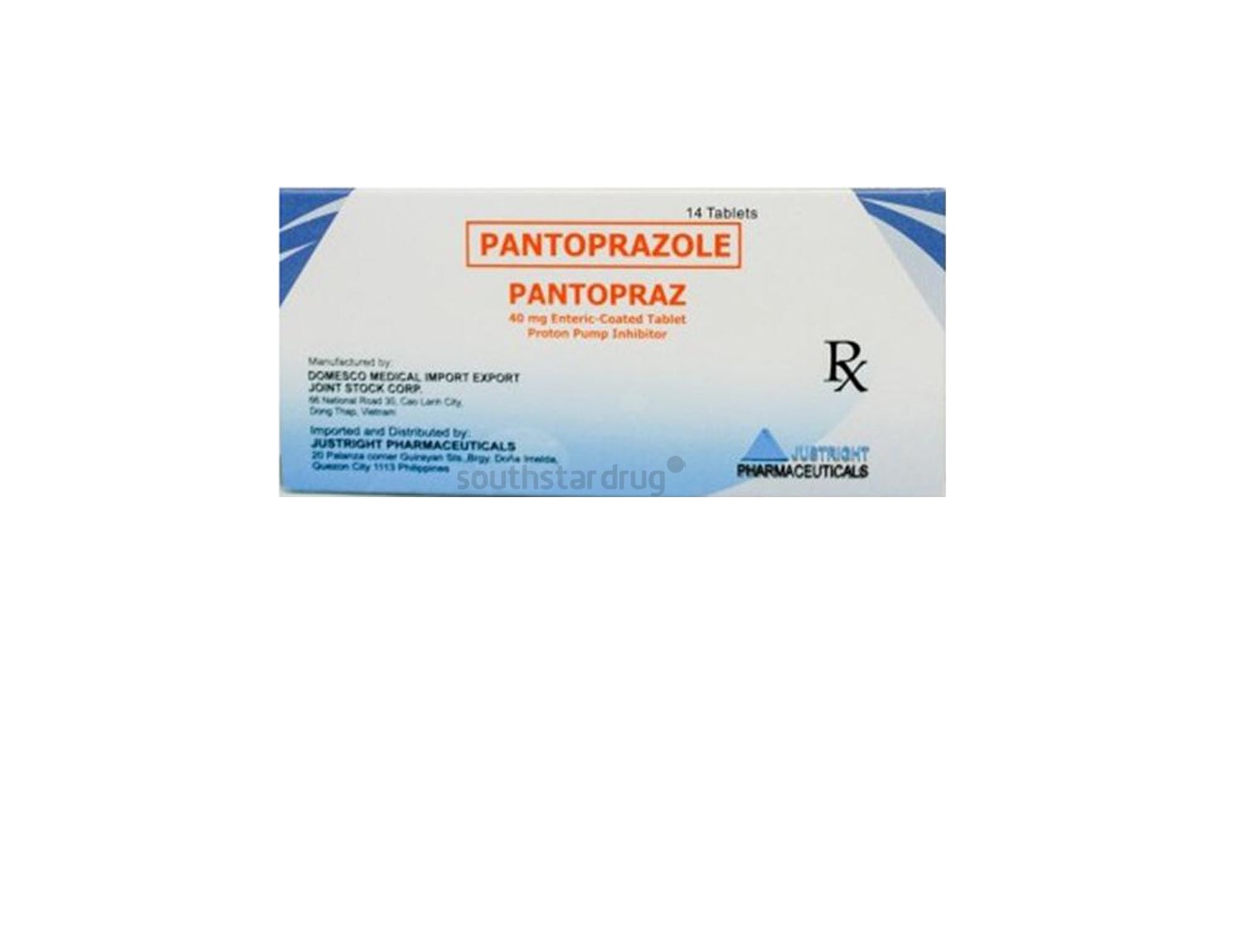 PANTOPRAZ PANTOPRAZole Sodium 40mg Enteric-Coated Tablet 14's price in ...