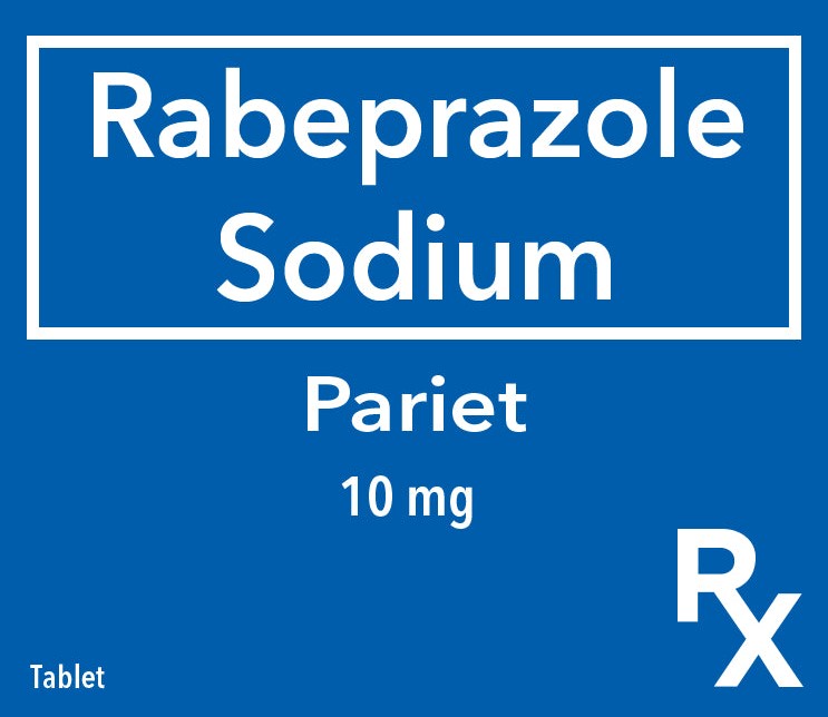 PARIET Rabeprazole Sodium 10mg Tablet 14's price in the Philippines ...