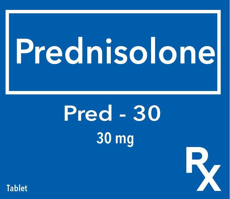 PRED 30 Prednisone 30mg Film-Coated Tablet 100's price in the ...