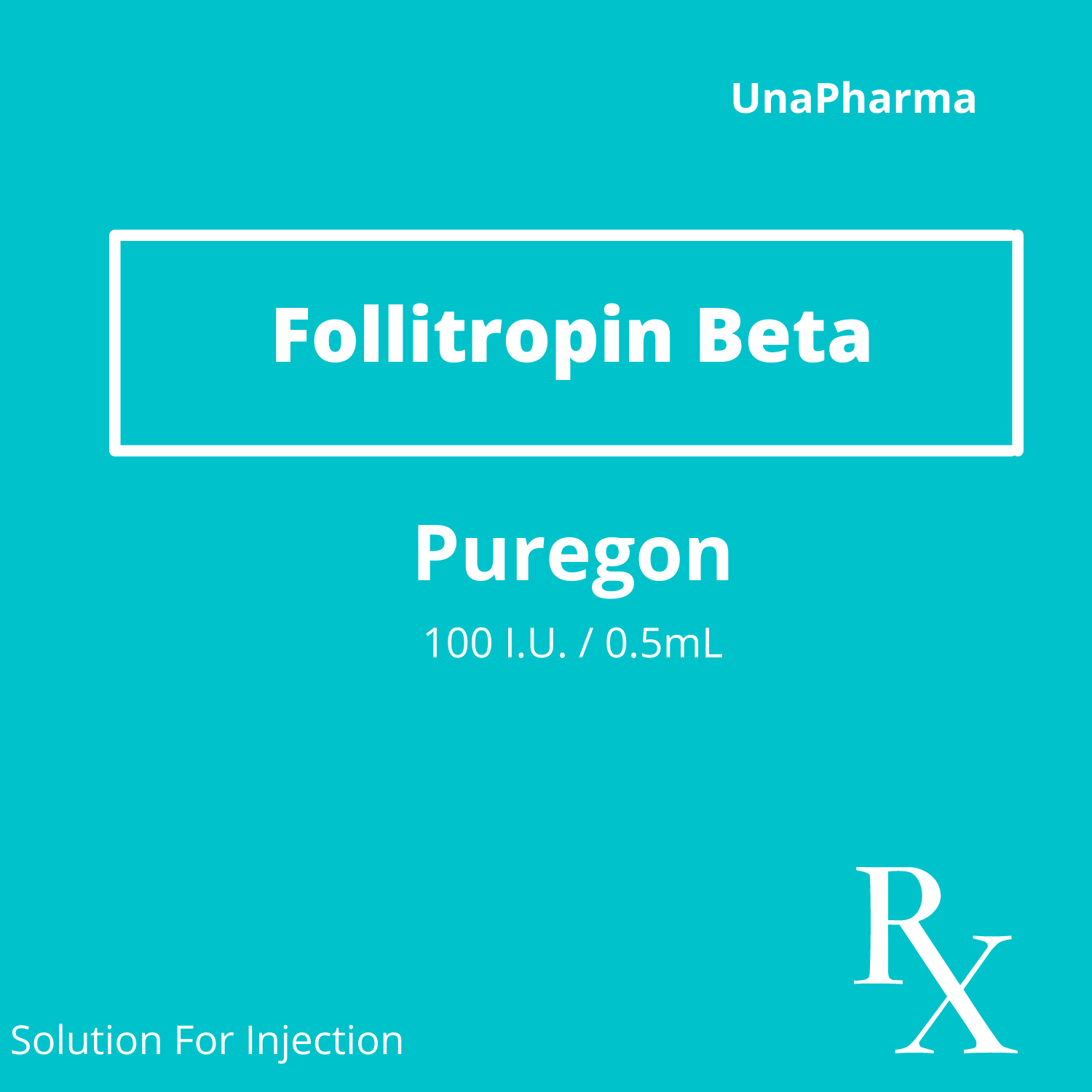PUREGON Follitropin Beta 100IU / 0.5mL Solution for IM/SC Injection 3mL ...