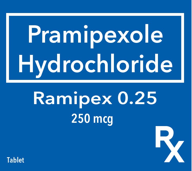 RAMIPEX 0.25 Pramipexole Hydrochloride 250mcg Tablet 30's price in the ...