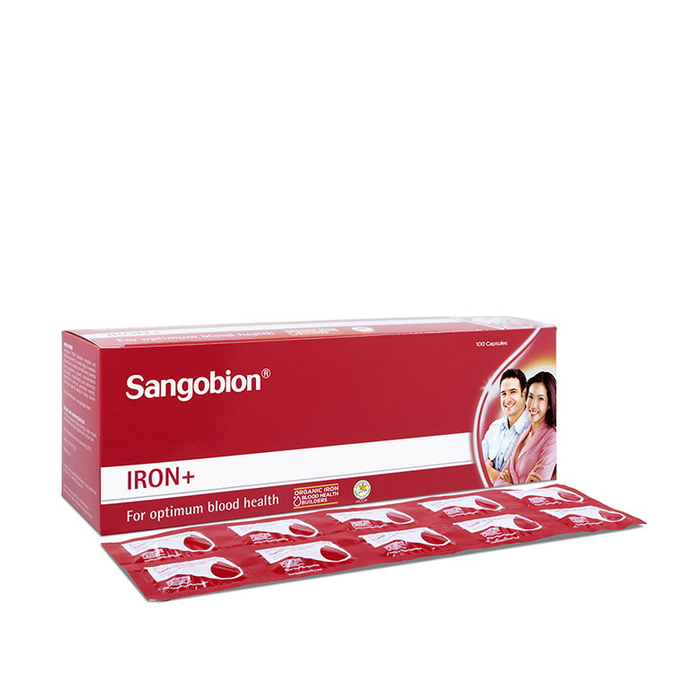SANGOBION IRON PLUS / Multivitamins / Minerals Capsule 100's price in ...