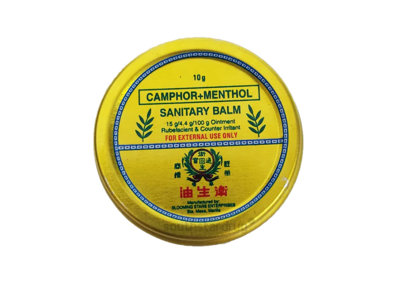 SANITARY BALM Camphor / Menthol 15g / 4.4g per 100g Ointment 10g price ...