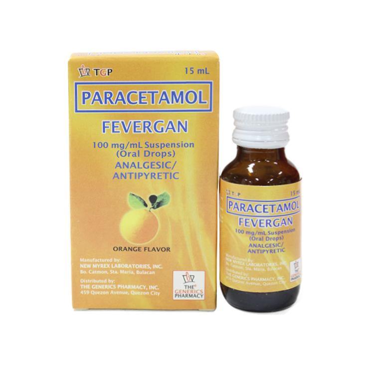 TGP FEVERGAN 100mg / mL Suspension (Oral Drops) 15 mL price in the ...