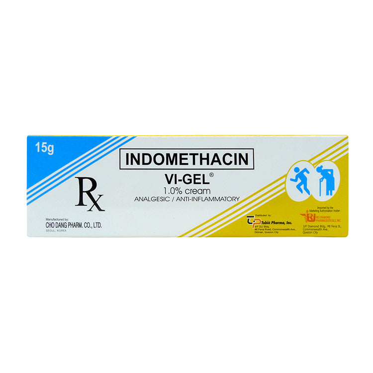 VI-GEL Indomethacin 10mg / g (1.0% w/w) Cream 15g price in the ...