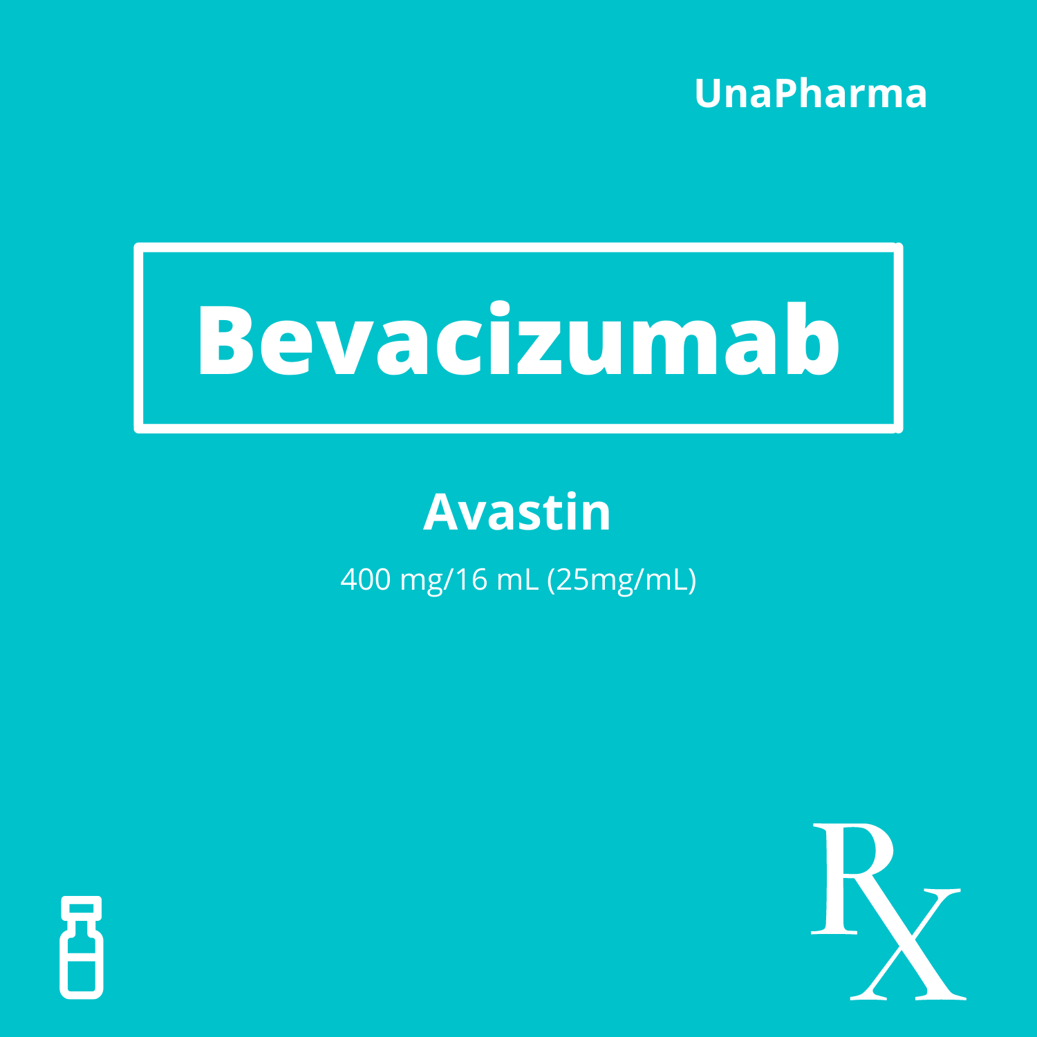 AVASTIN Bevacizumab 400mg / 16mL (25 mg / mL) Concentrate for IV ...