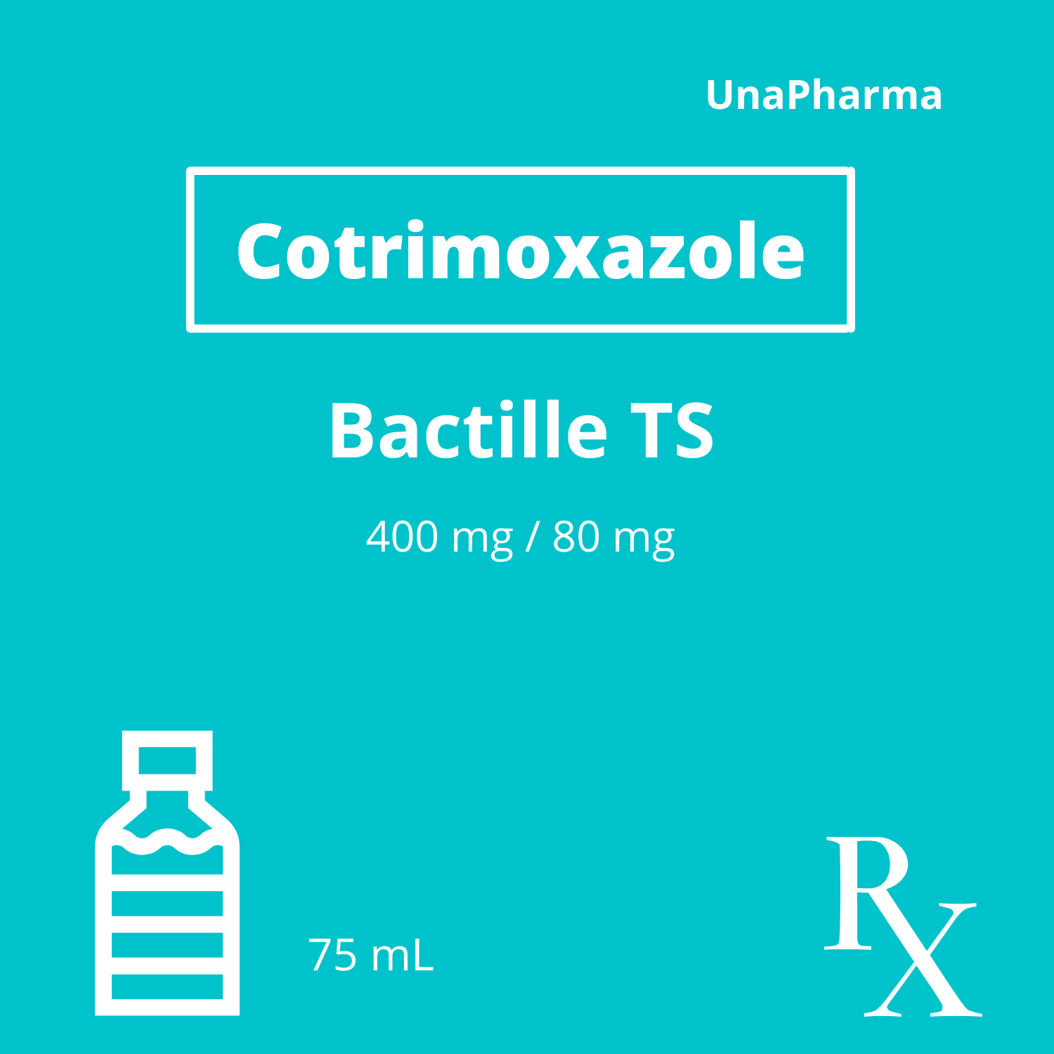 BACTILLE TS Cotrimoxazole 400mg / 80mg Suspension 75mL price in the ...