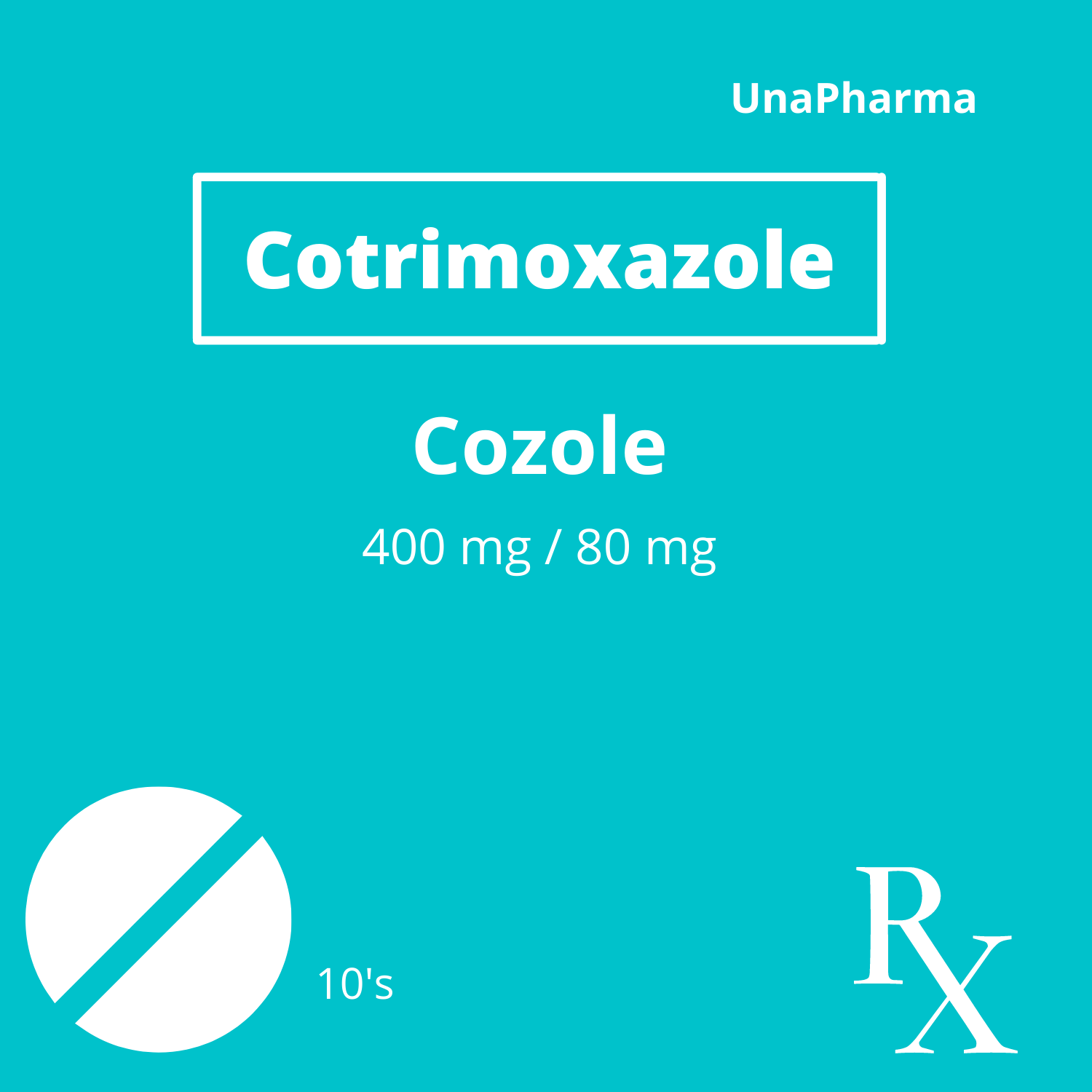 COZOLE Cotrimoxazole 400mg / 80mg Tablet 100's price in the Philippines ...