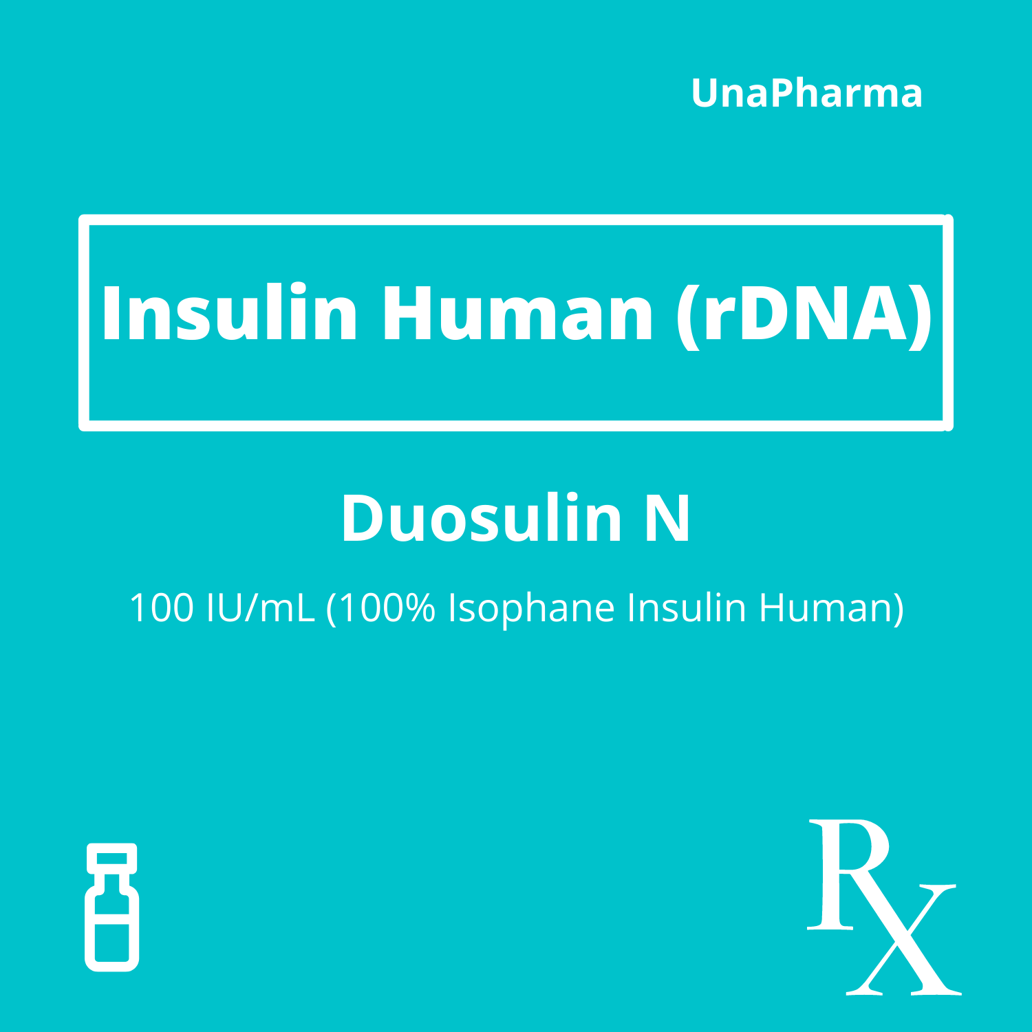 DUOSULIN N Insulin Human (rDNA) 100IU / ml (100% Isophane Insulin Human ...