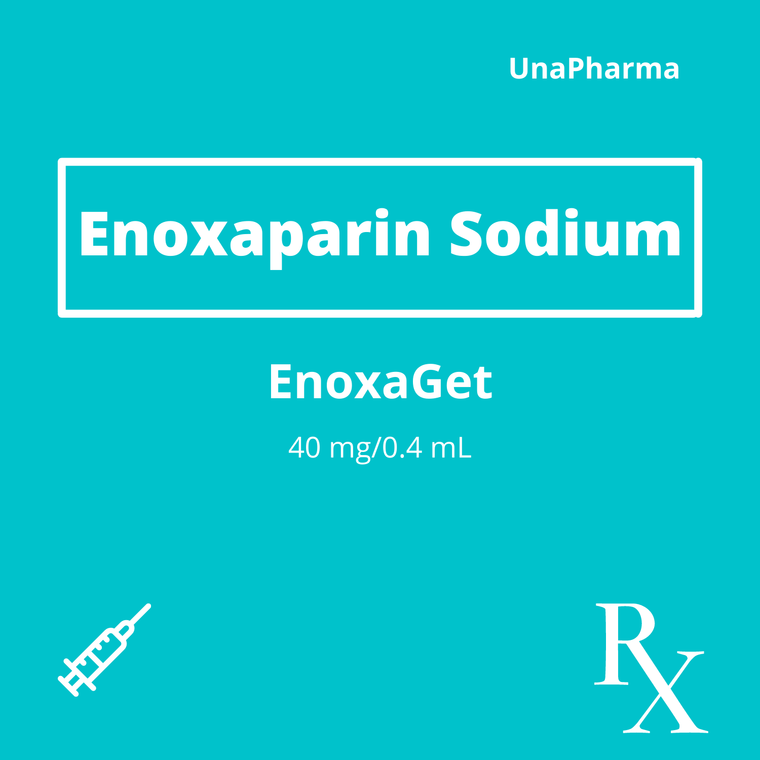 Buy Enoxaget enoxaparin sodium 40mg / 0.4ml solution for iv/sc injection 0.4ml 1's online with ...
